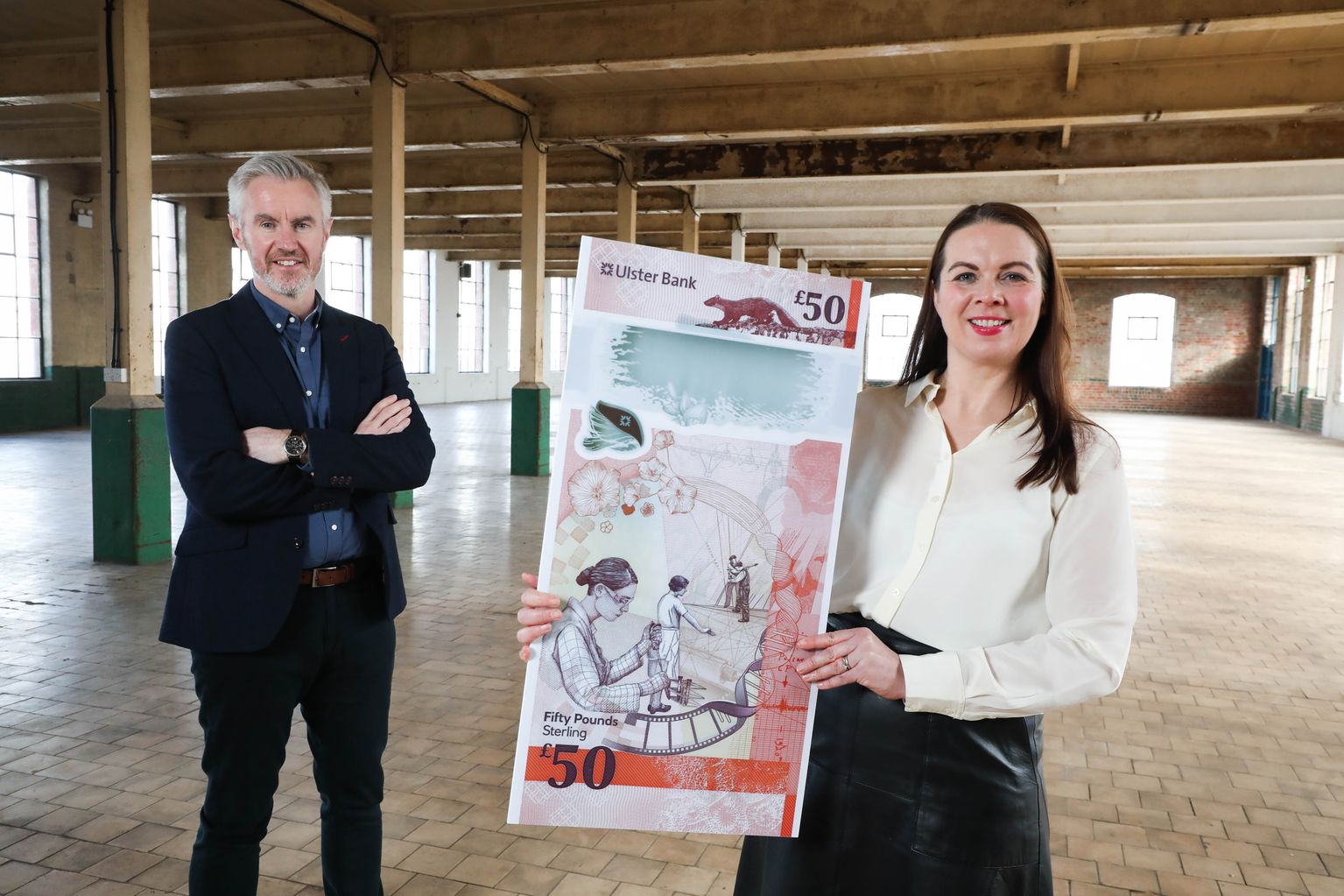 Ulster Bank unveils new £50 bank note inspired by NI women | News - Cool FM