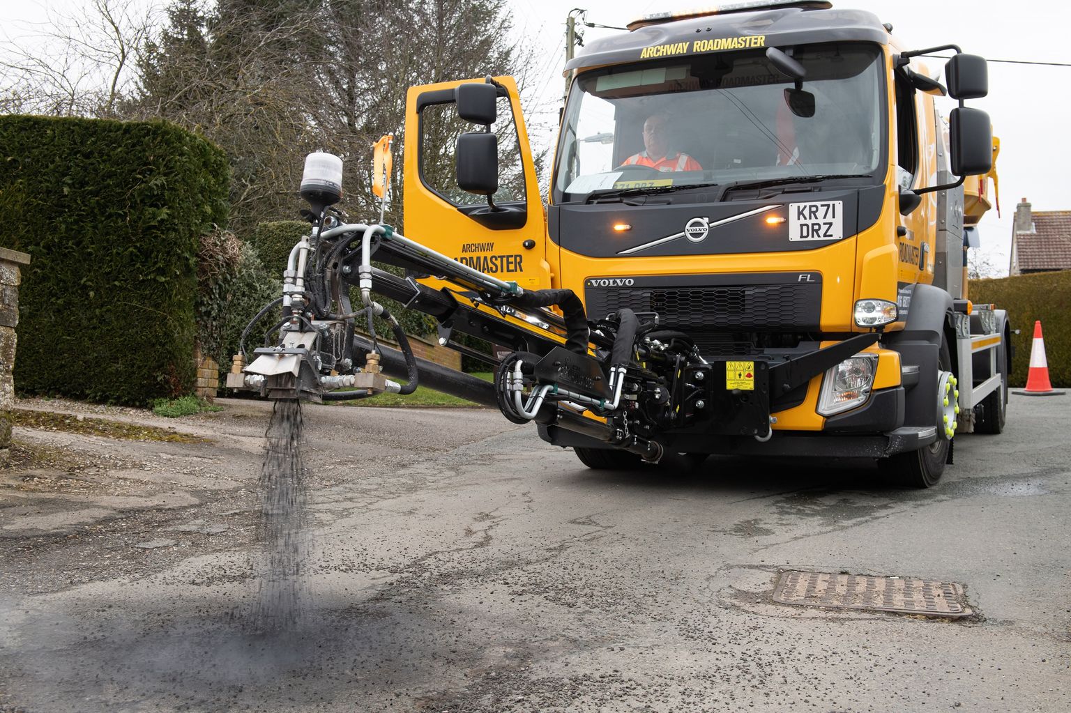 Extension to pothole repairs in North Yorkshire thanks to new machines