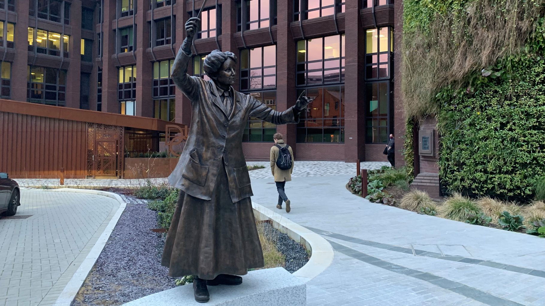 Dame Ethel Smyth Statue Unveiled in Woking | News - Greatest Hits Radio ...