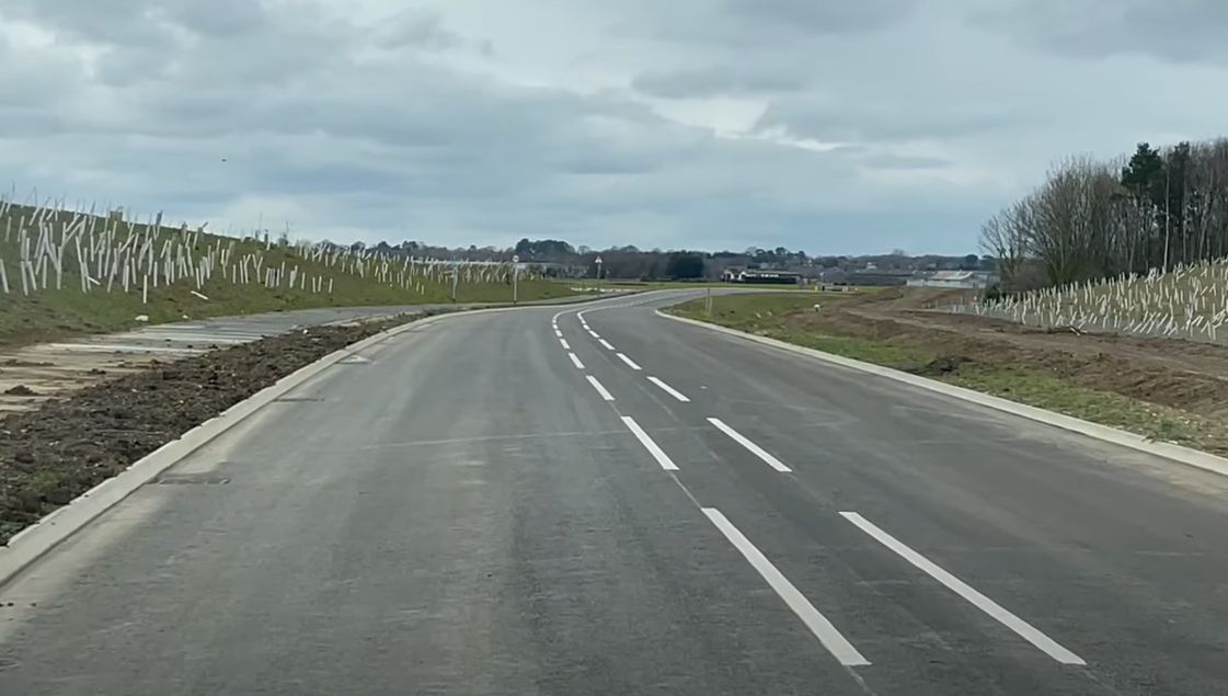Video: Watch a drive through of a newly built bypass in Hampshire ...