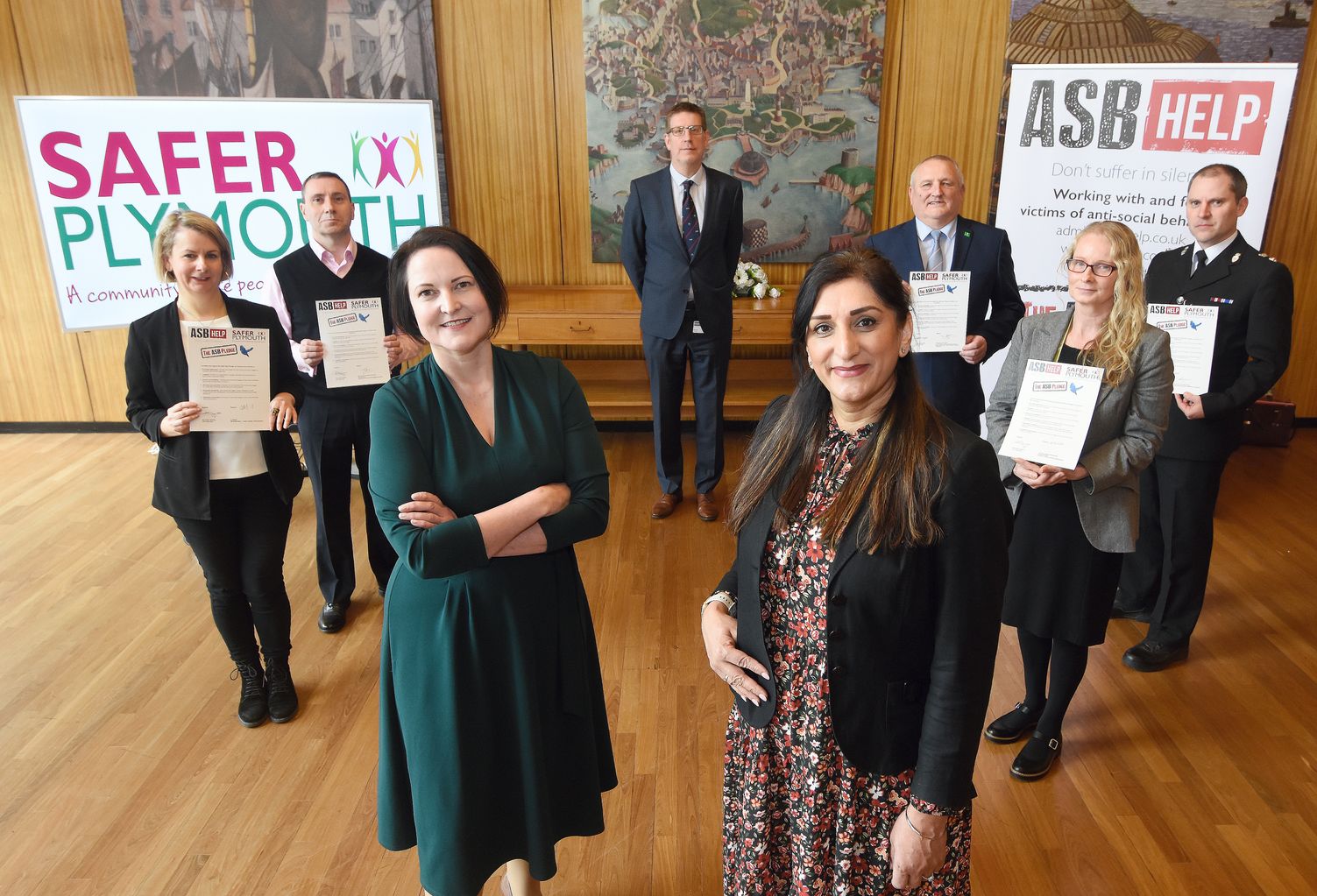 Plymouth organisations make ASB pledge to spread the word on community ...