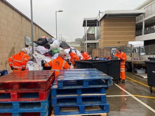 4.5 tonnes of unusable donations to Ukraine removed by Dorset Waste ...