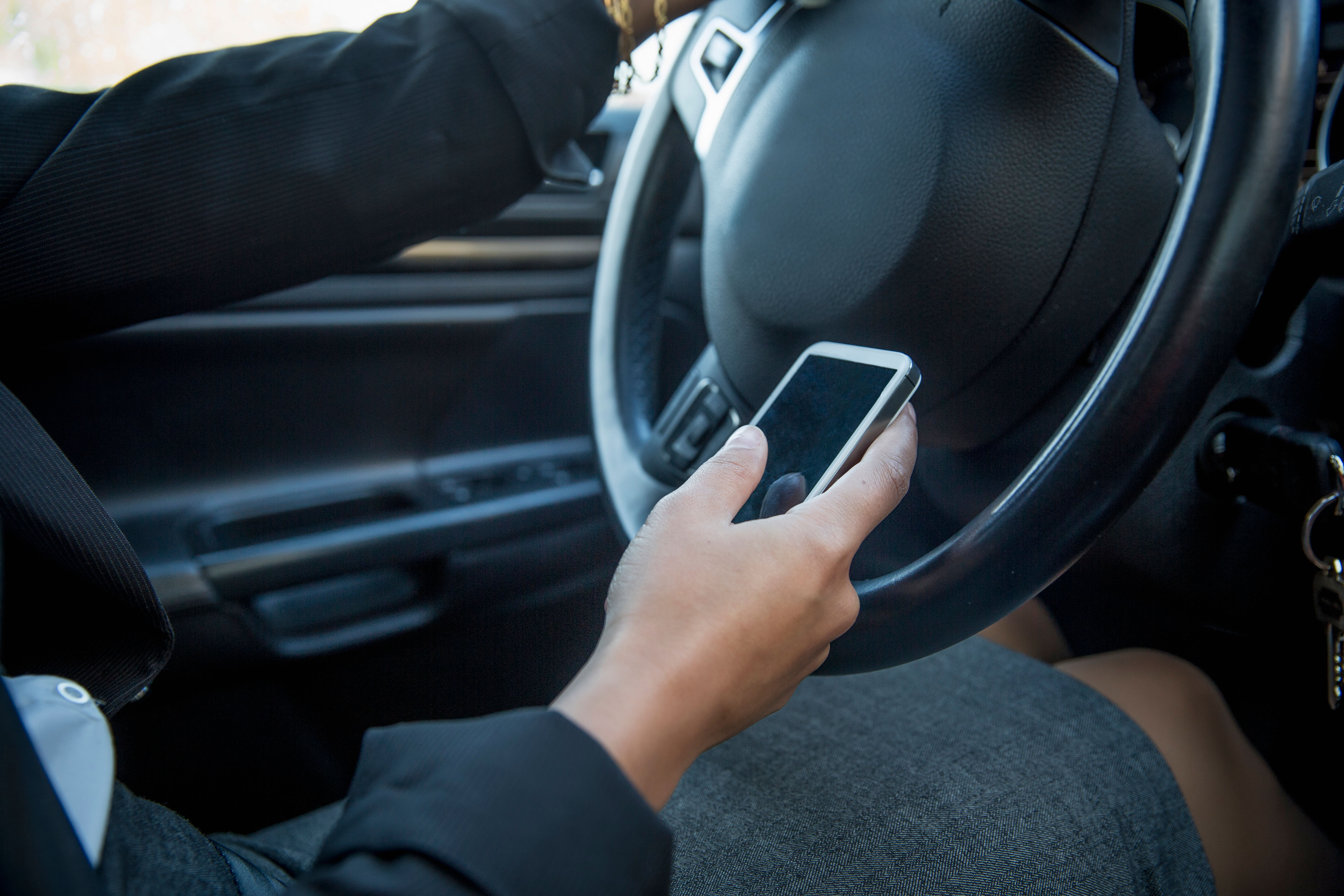 Law changes on using a phone while driving