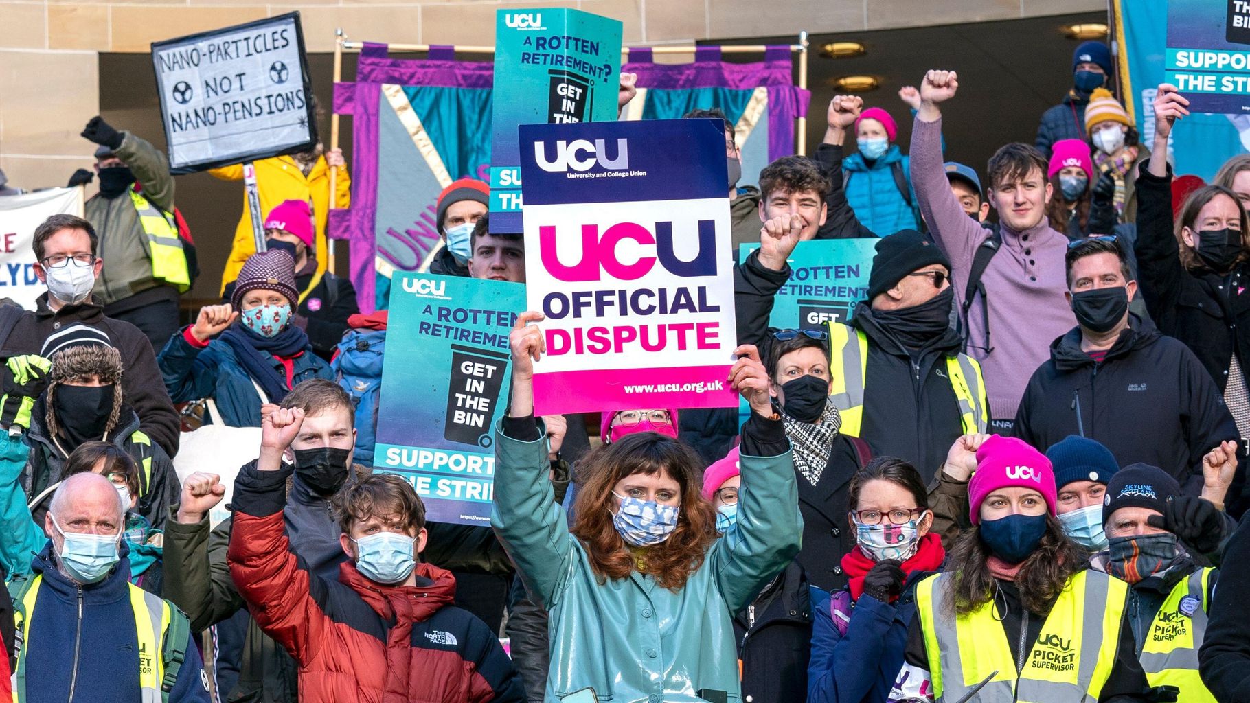 Universities continue to strike across the UK over pay and pension ...