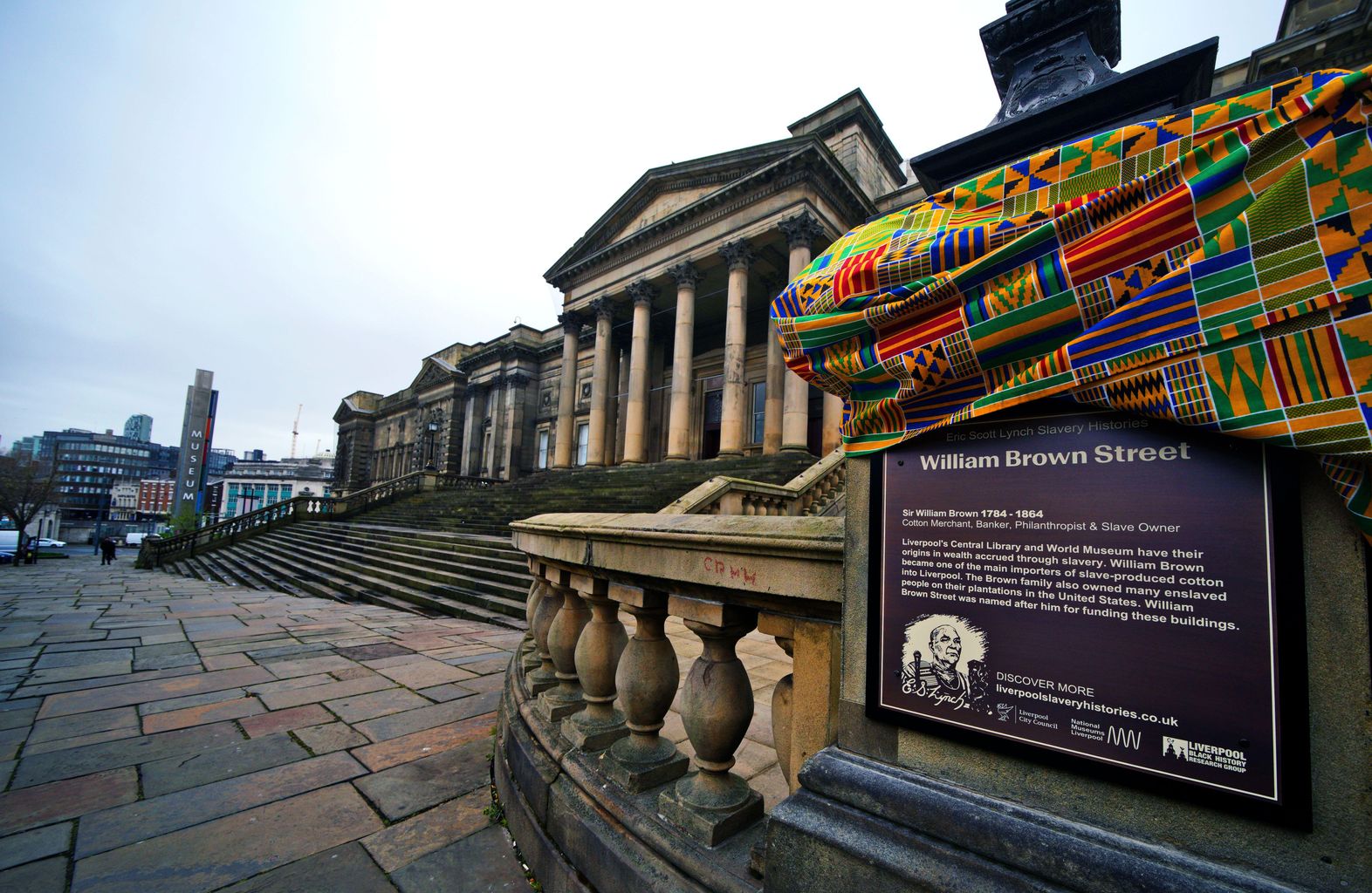 Liverpool's links to slavery explained in new public plaque