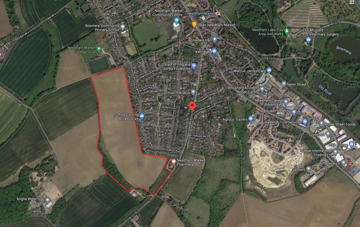 Plans for nearly 300 new homes in Needham Market rejected | News ...