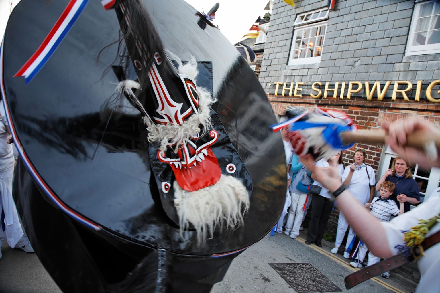 Inquest rules death of woman hit by costume in Cornish May Day festival ...