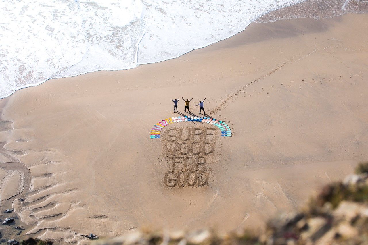 Sustainable wooden body boards available for free hire across Cornwall ...