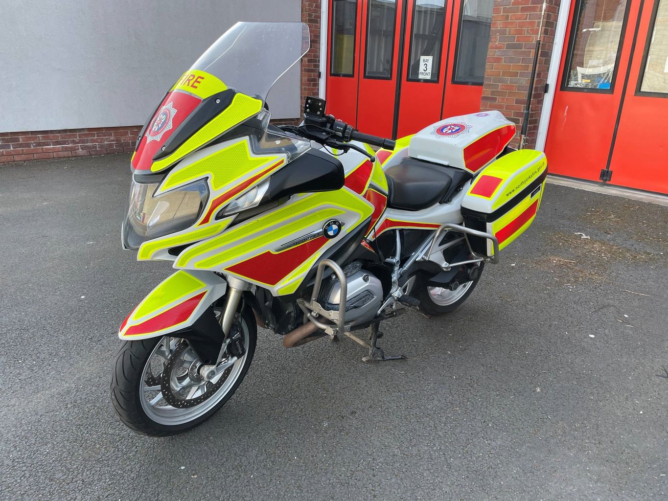 North Yorkshire 'FireBike' to help reduce road accidents and injuries