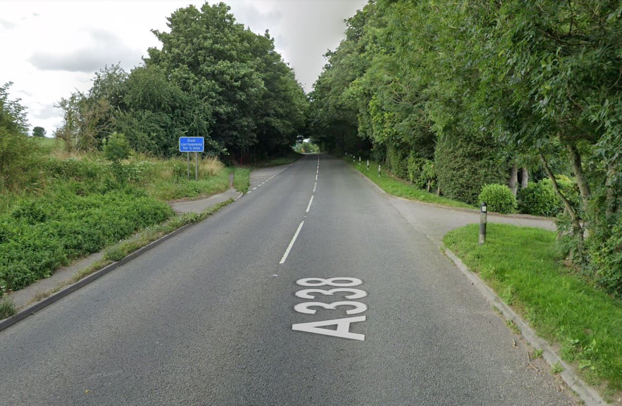 Police appeal for witnesses after two bikers collided on the A338 near ...
