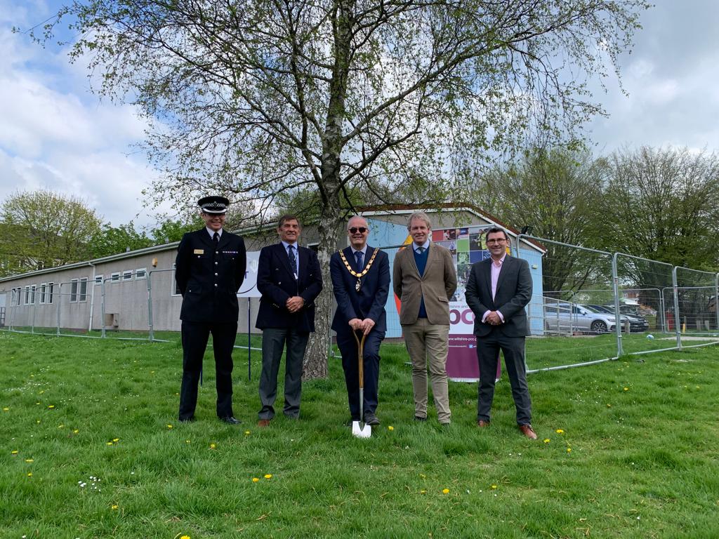 Ground breaking ceremony held at site of new Tidworth civic centre ...