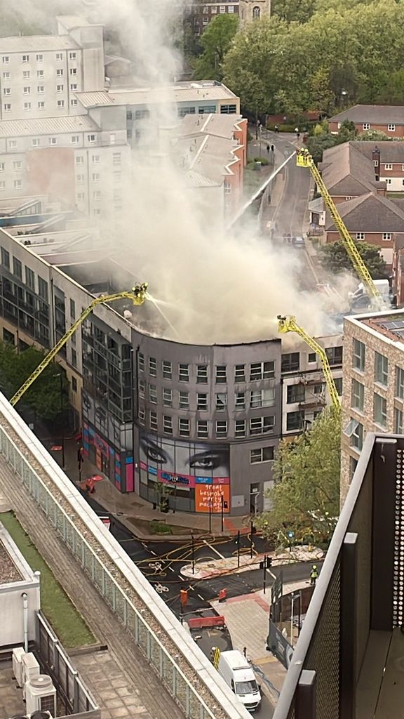 Big fire in south east London