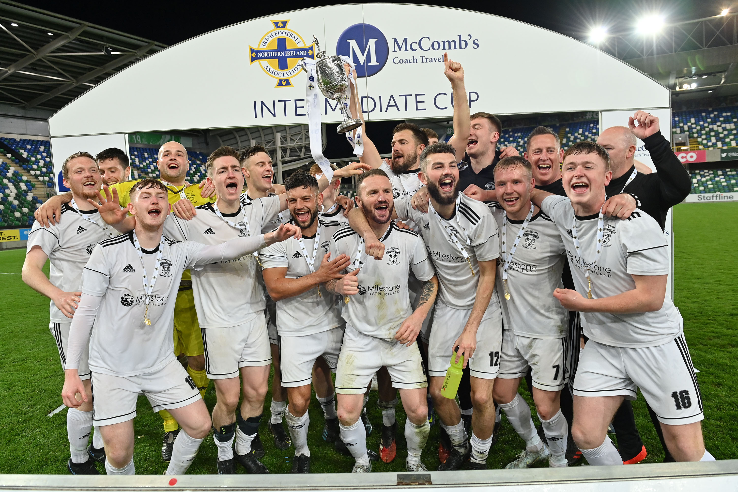 Intermediate Cup: History makers Rathfriland Rangers champions after ...