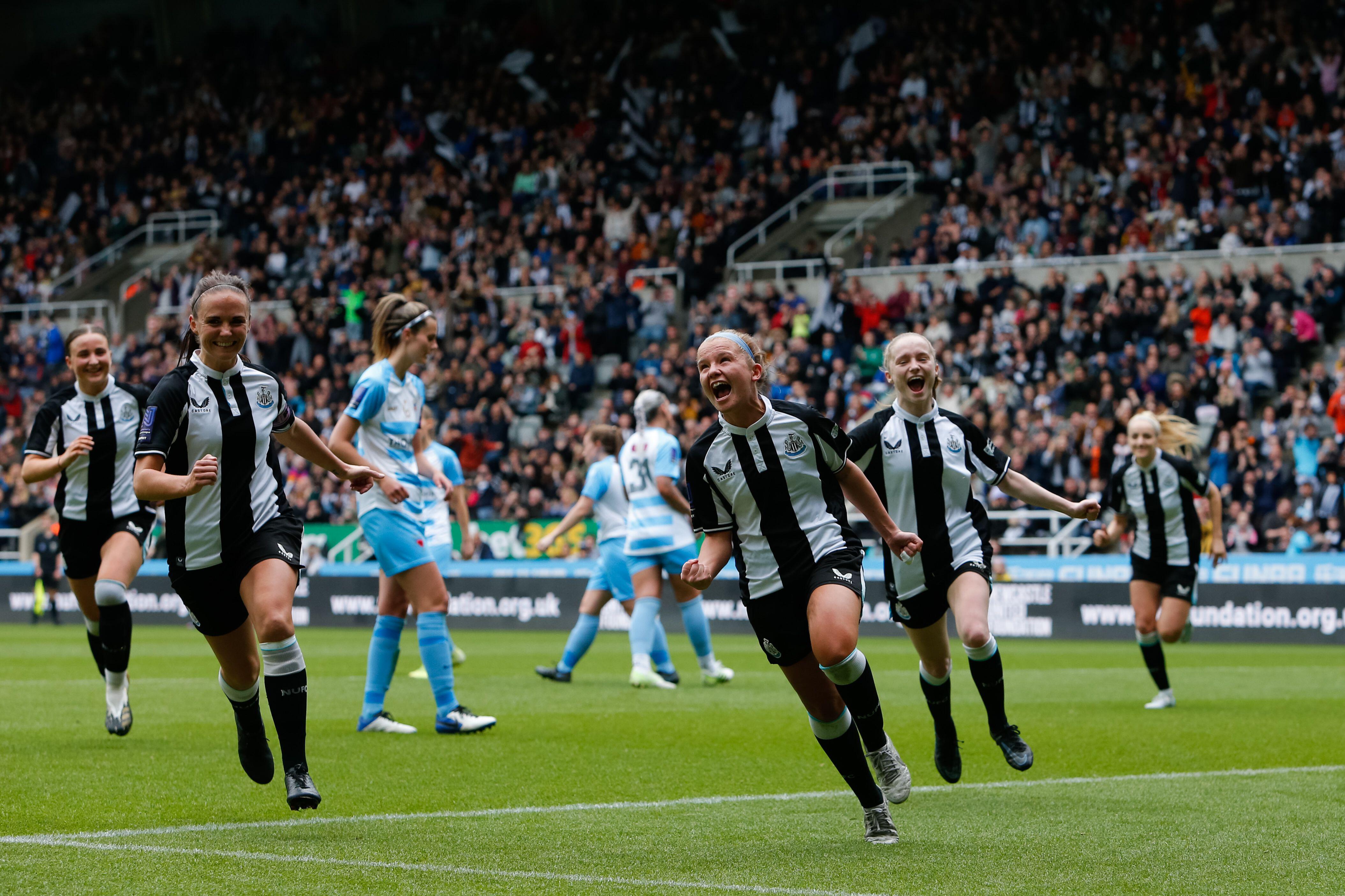 Record crowd watch Newcastle United Women | News - Greatest Hits Radio ...