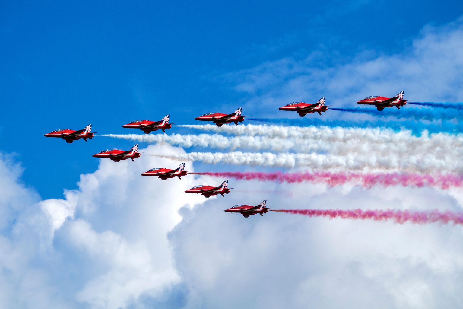 Red Arrows gearing up for their first full summer season since the pandemic