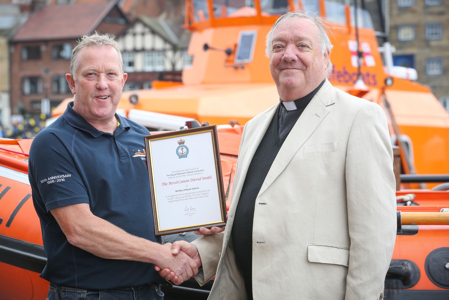 Whitby RNLI is paying tribute to former Chaplain