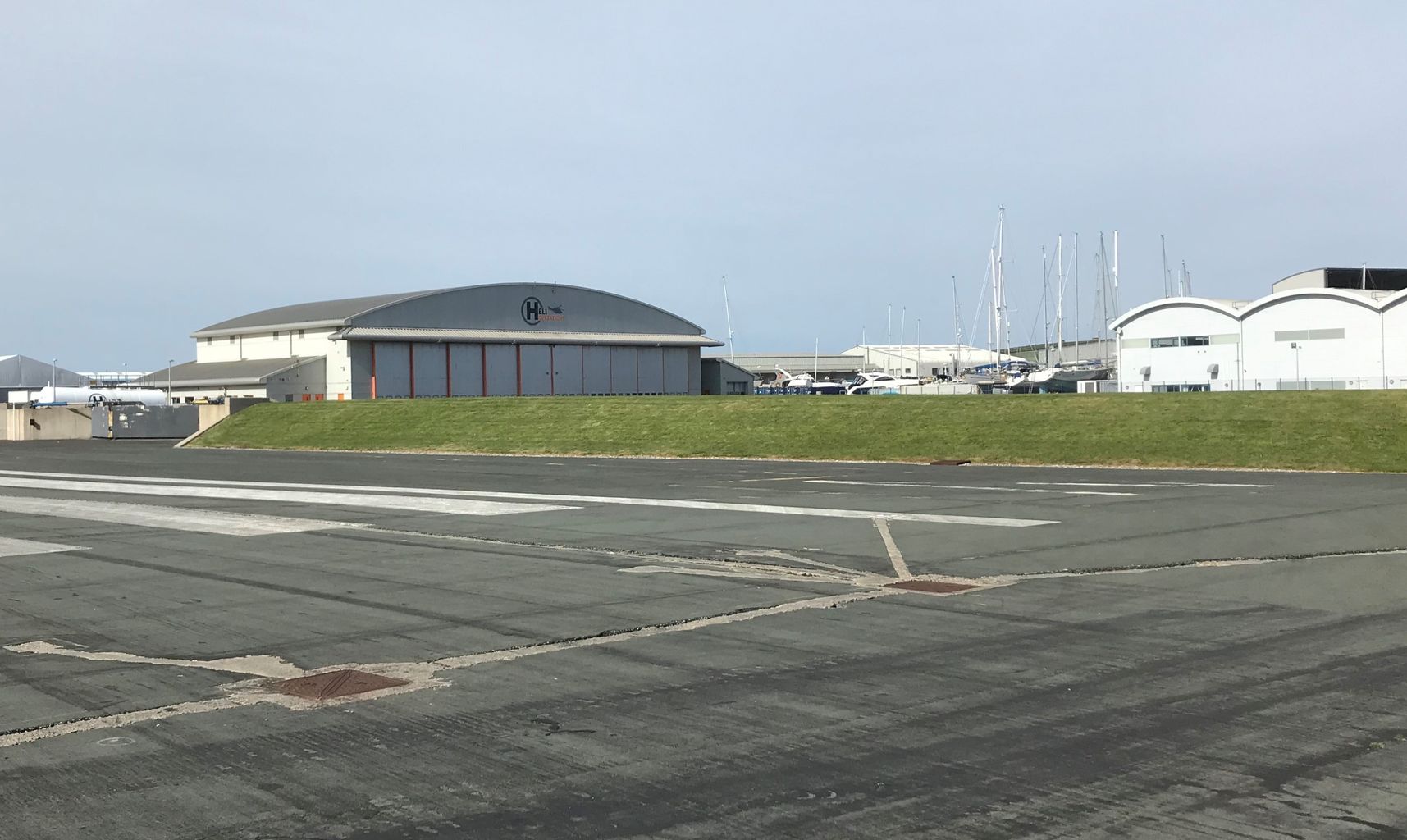 New hangar finally agreed for Portland HeliOps | GHR Dorset