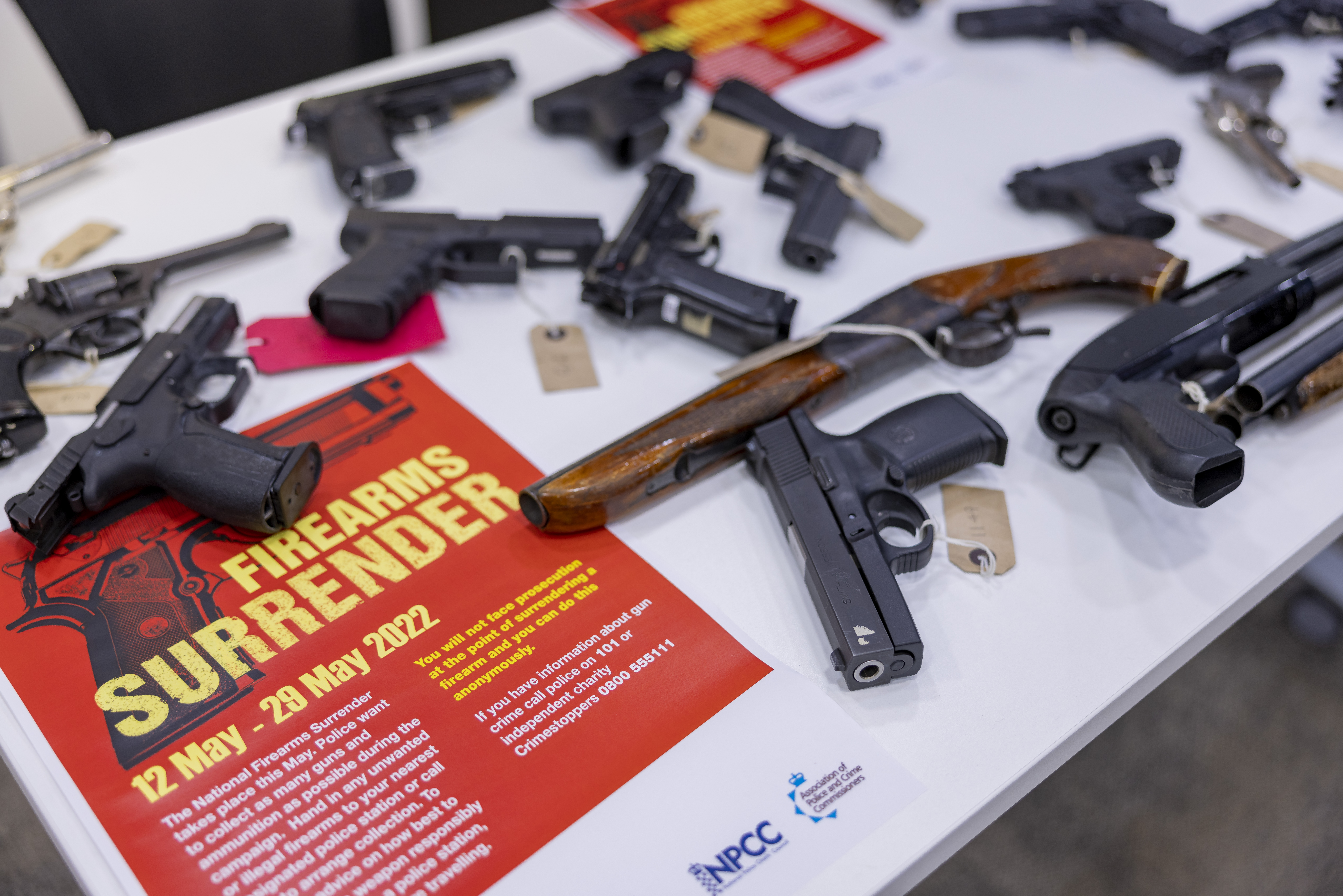 Campaign effort sees Scots surrender hundreds of firearms to police