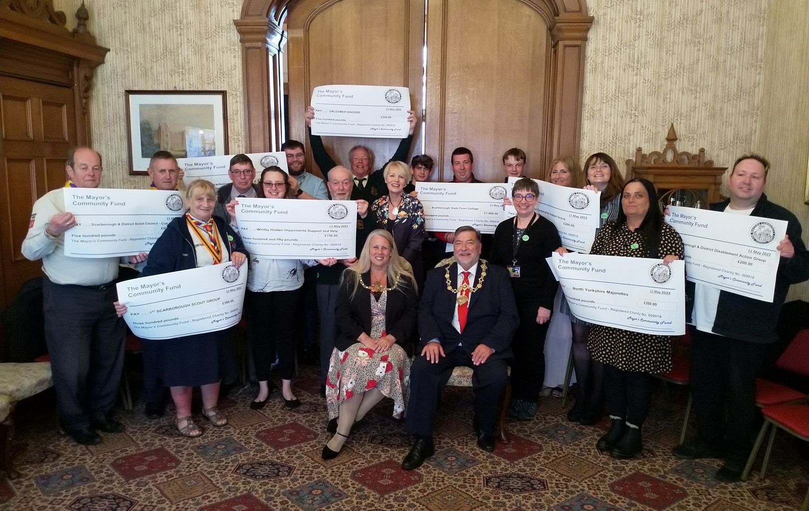 Scarborough Borough Mayor's Community Fund helps groups and organisations