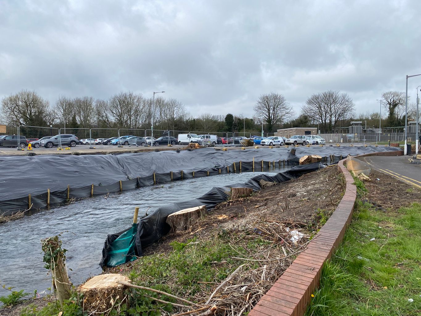 Prep work for Salisbury River Park scheme completed