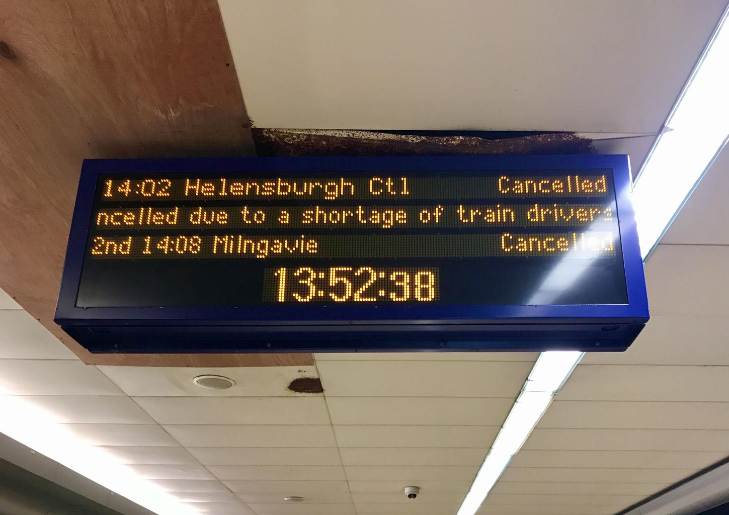 Scotrail's reduced timetable kicks in during driver dispute | News ...