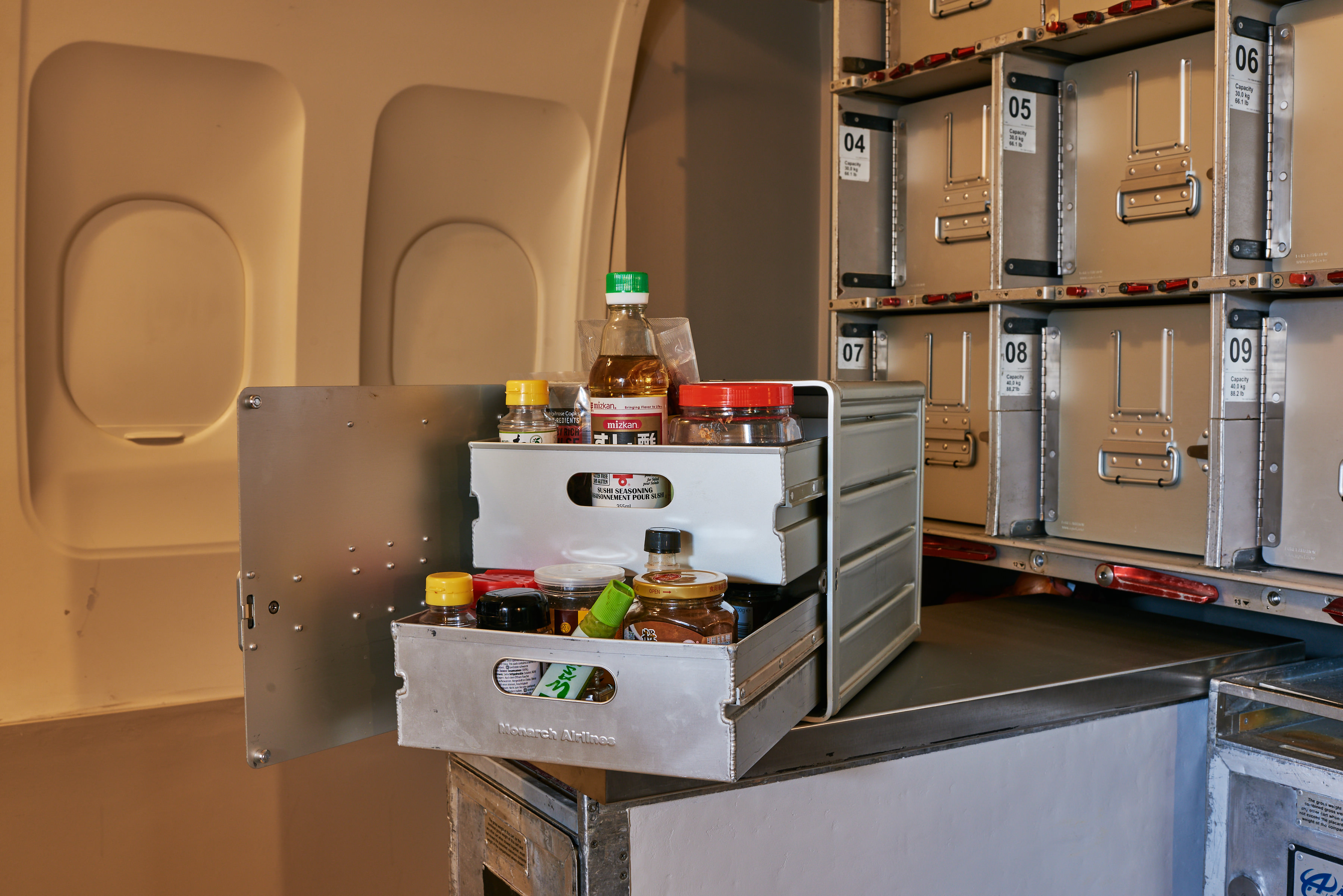 Look inside a luxury Boeing 737 kitchen in the North East