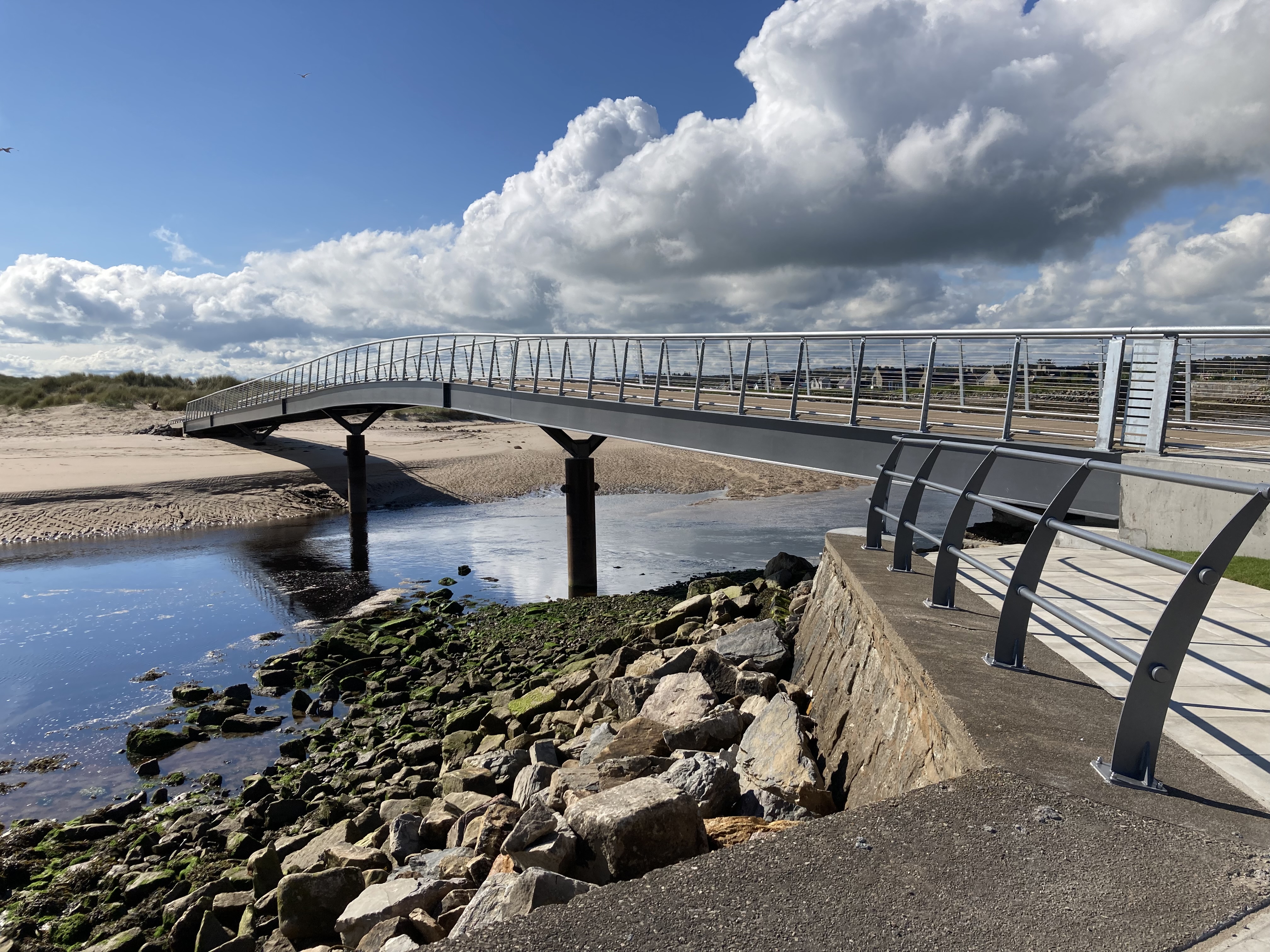 "Boost" for Moray as new East Beach bridge is officially open | News - MFR