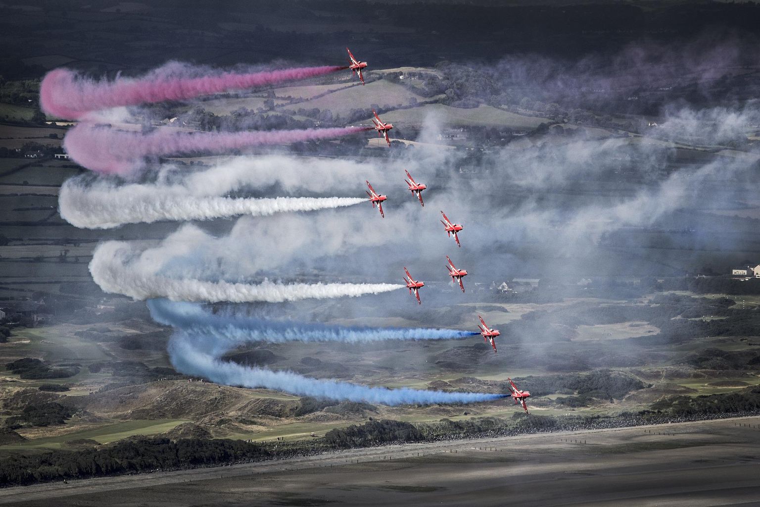 EXCLUSIVE: Red Arrows timings for Armed Forces Day National Event in ...