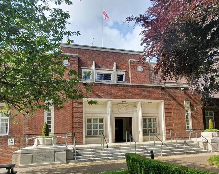 Flag flown at County Hall in Dorchester to mark 40th anniversary of end ...