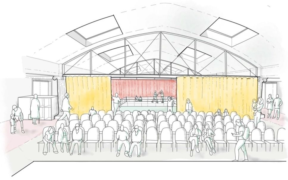 Plans for boxing hall and stage for live events at Doncaster miners ...