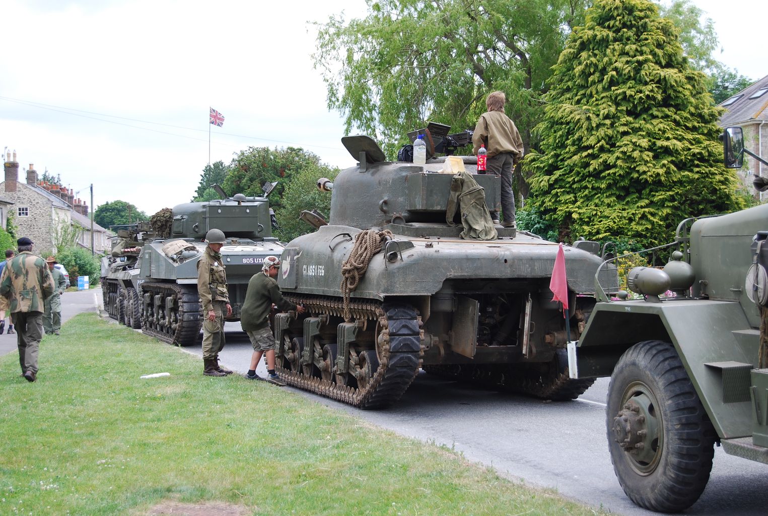 Up to 70 WW2 vehicles to form convoy through Dorchester | GHR Dorset