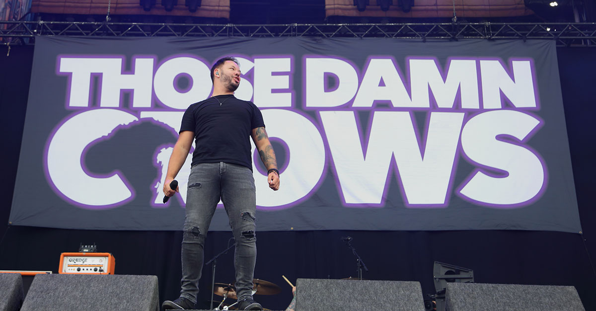 Those Damn Crows set to soar to new heights on UK album chart