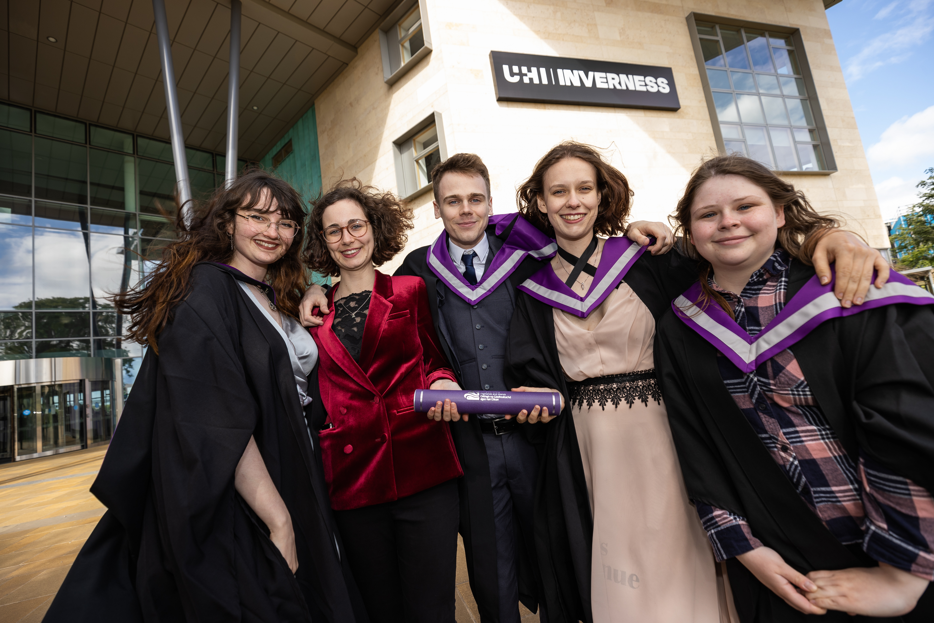 PHOTO GALLERY: UHI Inverness grads return for in person ceremony | News ...