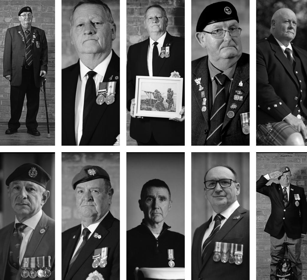Falklands 40: Portraits of veterans mark the end of the conflict