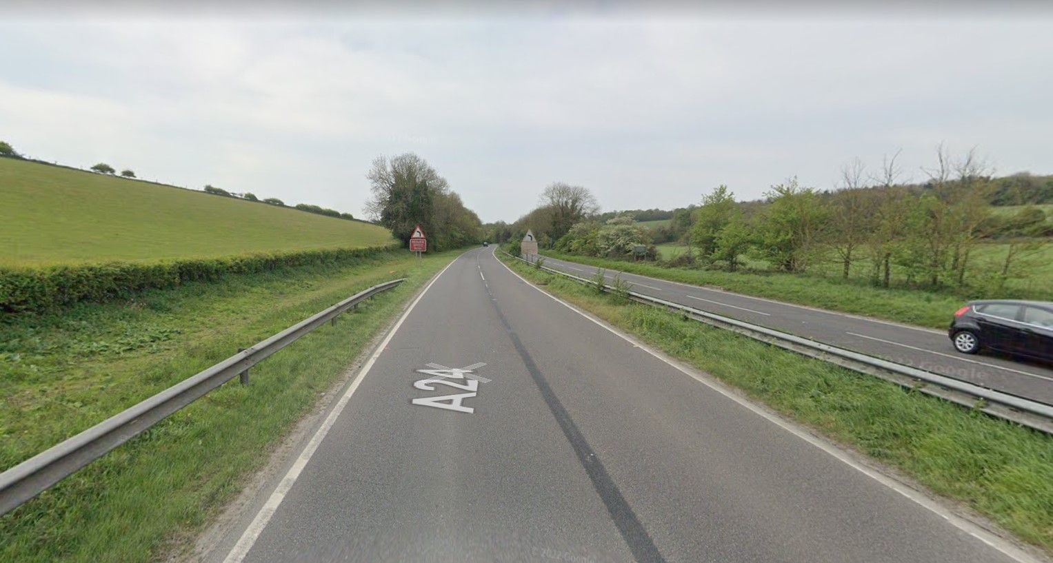 Driver in life-threatening condition following crash in Findon