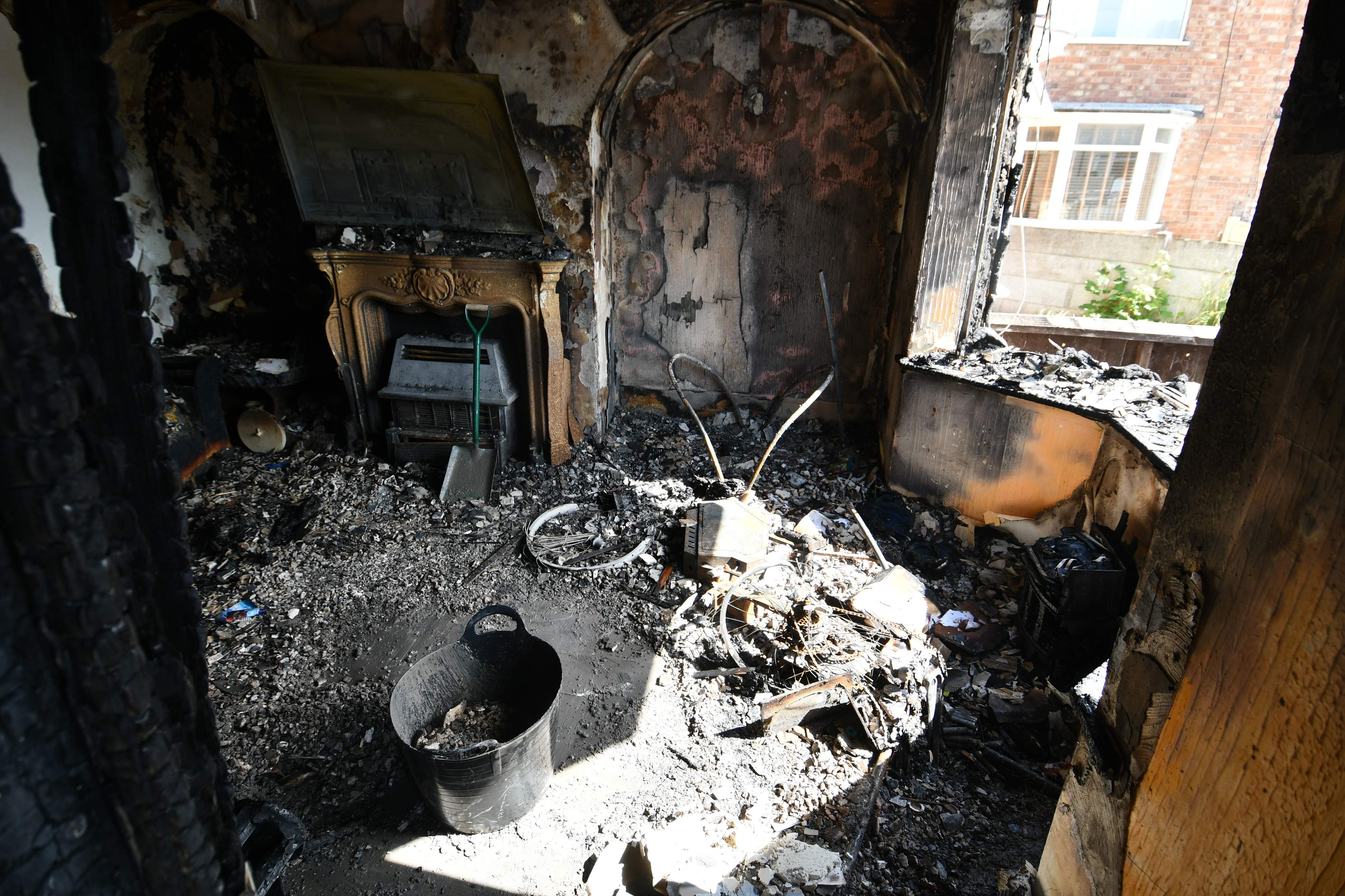 Huyton family lucky to be alive after fire tears through home