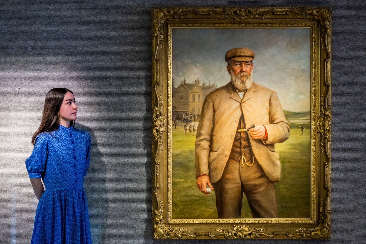 Old Tom Morris portrait up for auction ahead of The Open