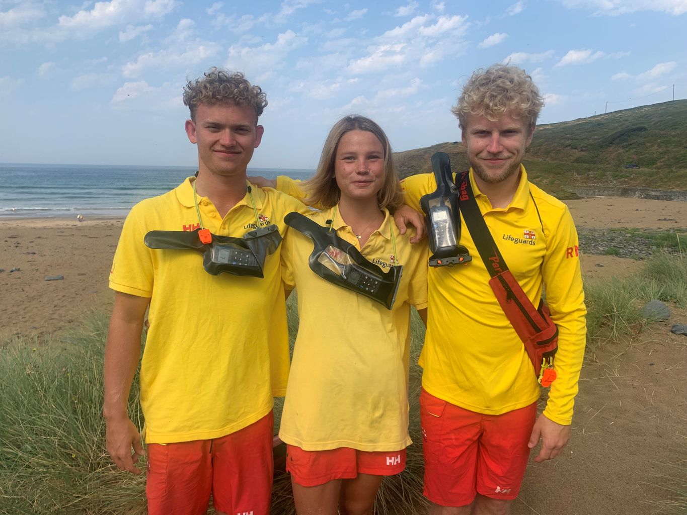 Cornwall lifeguards save boy, 15, who was trying to rescue young ...