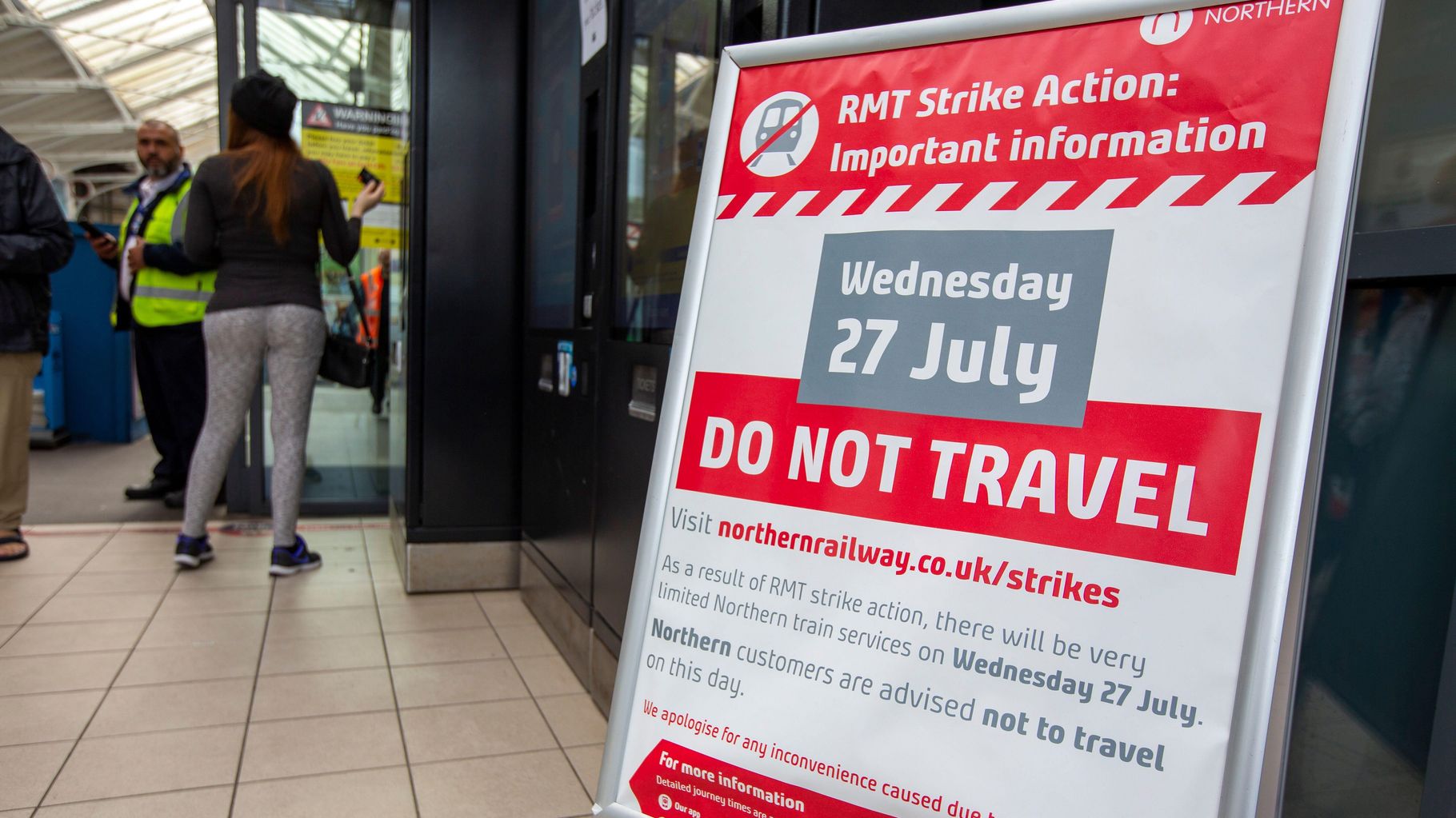 Passengers in the East hit by more rail strikes