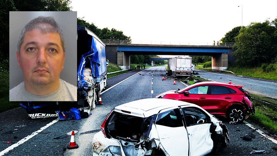 Lorry driver who caused fatal A1 crash speaks in hard-hitting film ...