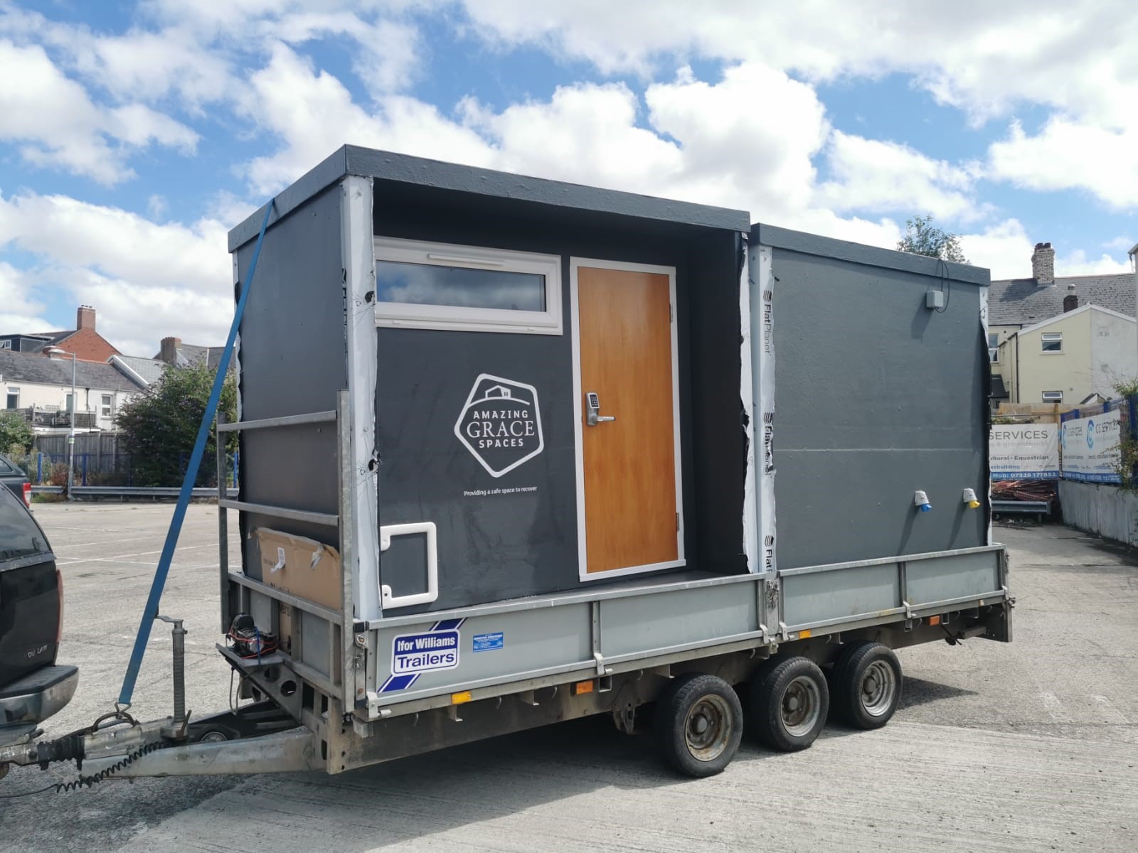 Two new temporary pods installed for rough sleepers in Barnstaple ...