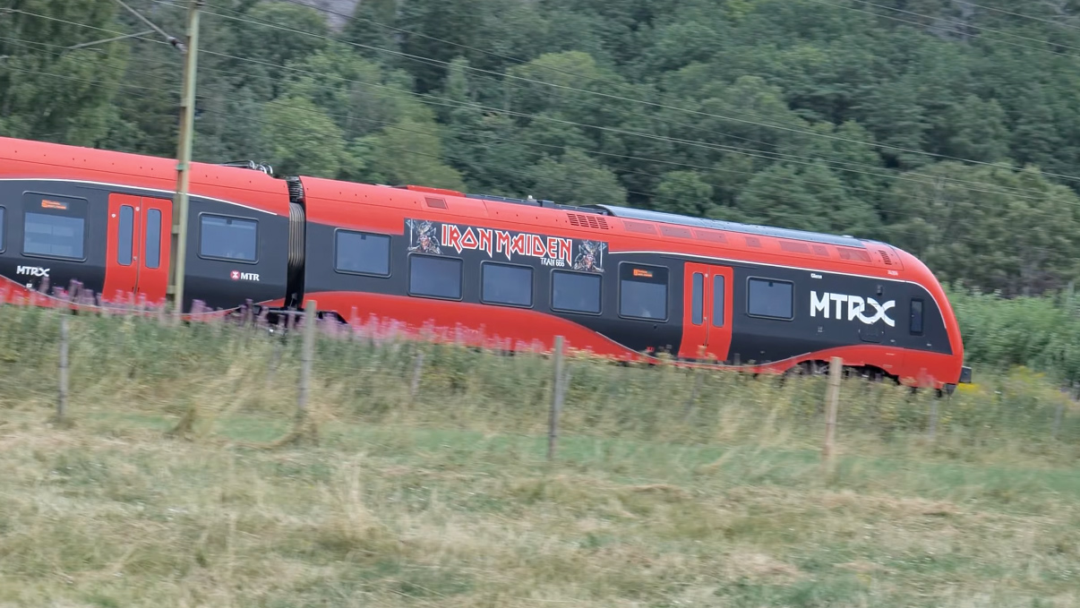 Watch new footage of Iron Maiden’s ‘Train 666’ in action | Rock News ...