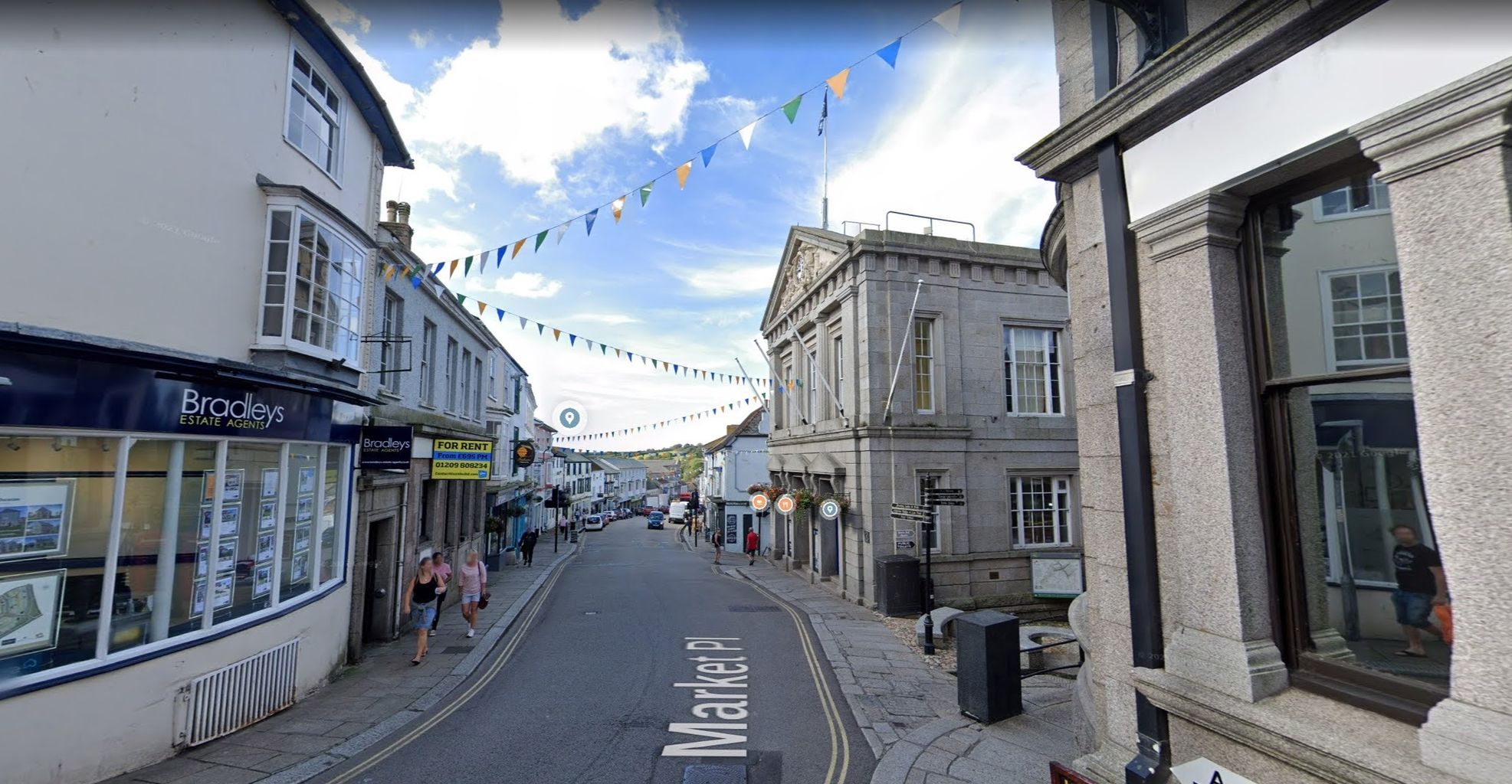 Bid for £17m of Levelling Up funding to "regenerate" Helston town centre
