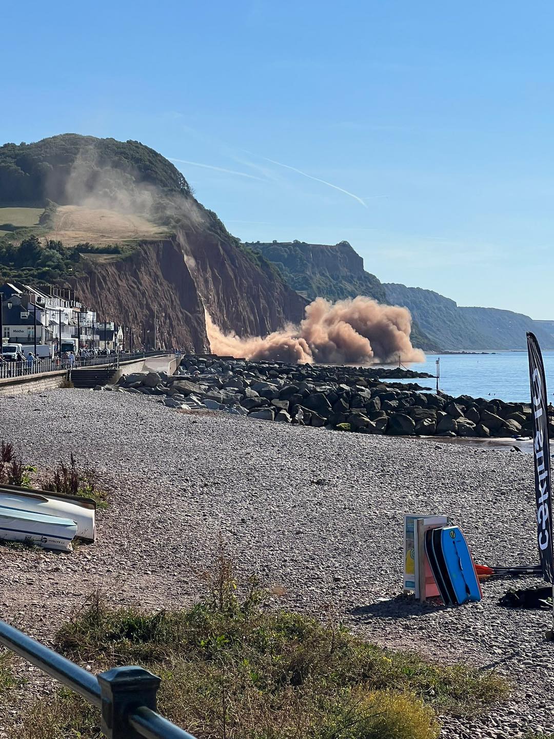 Series of cliff falls in Sidmouth | News - Greatest Hits Radio (Devon)