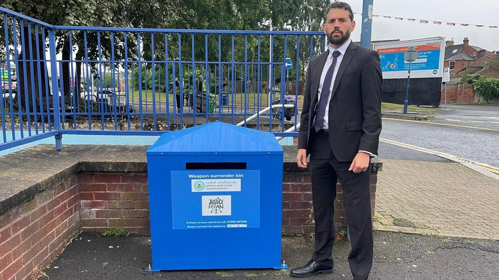 Campaign hopes Black Country knife bin will prevent future stabbing ...