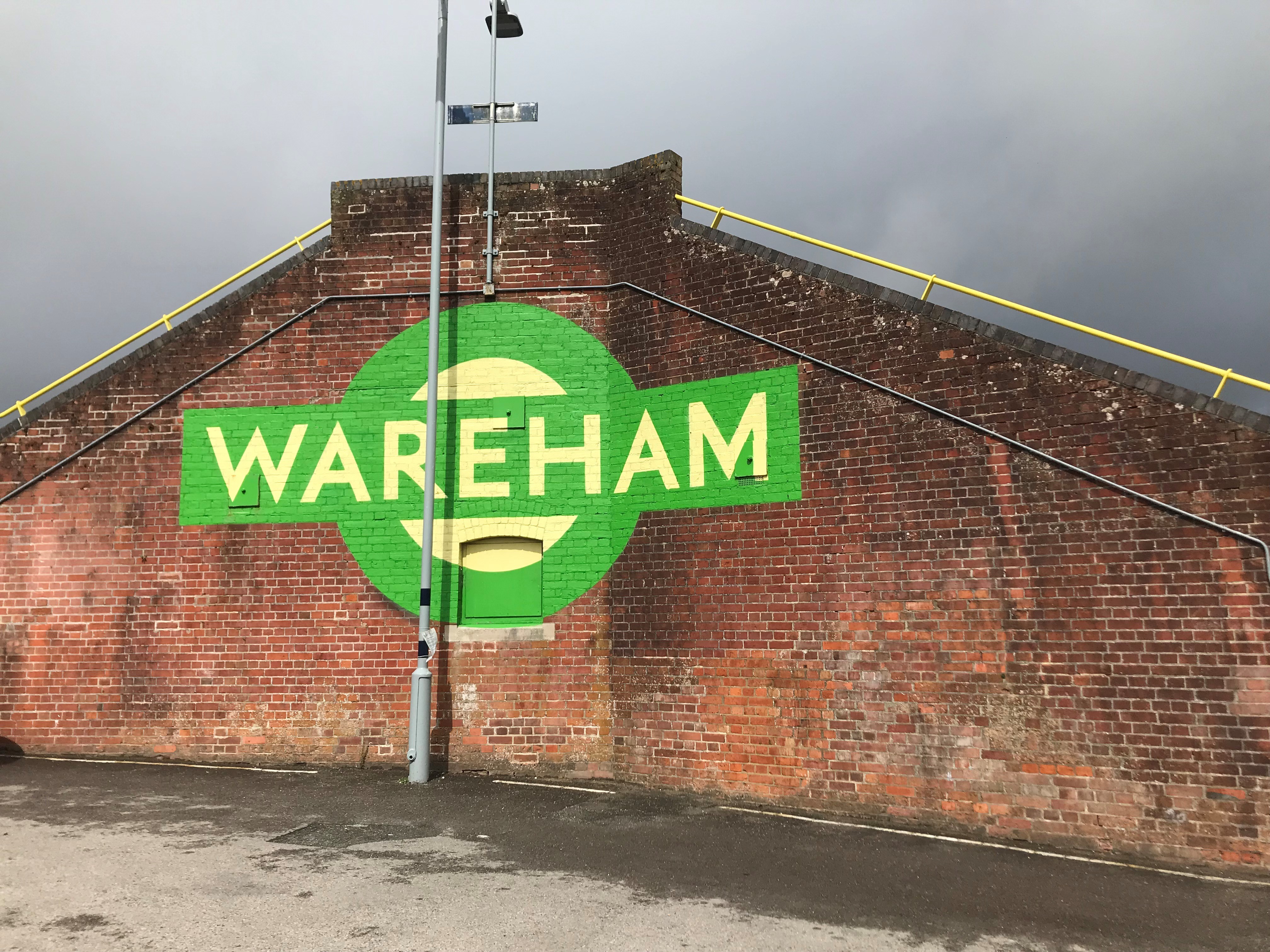 Colourful Wareham railway station mural to remain | GHR Dorset