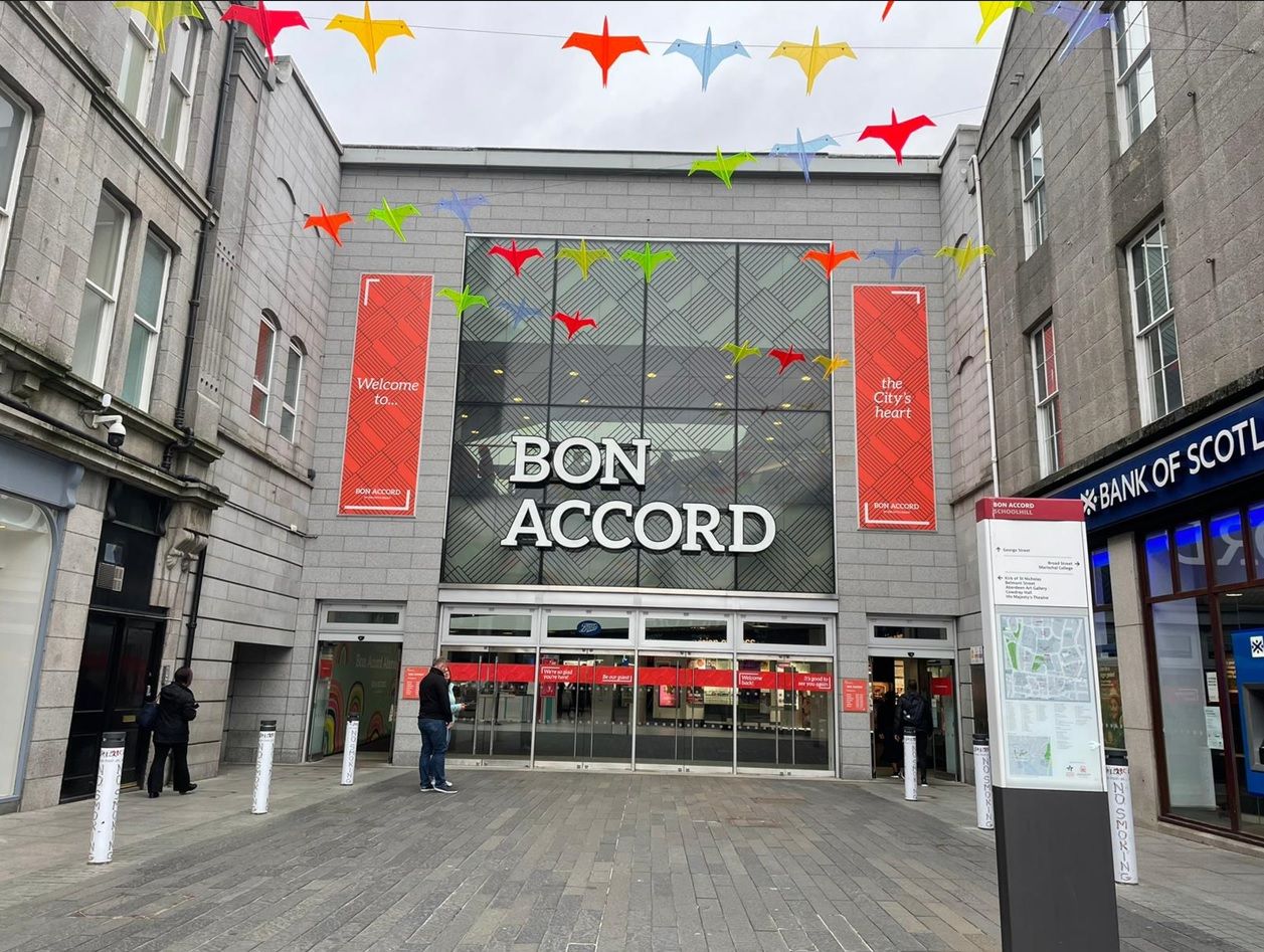 Aberdeen's Bon Accord Shopping Centre in administration