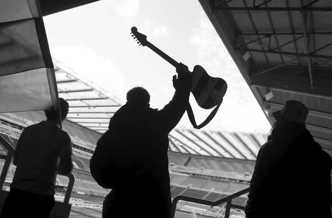 Sam Fender NUFC St James Park