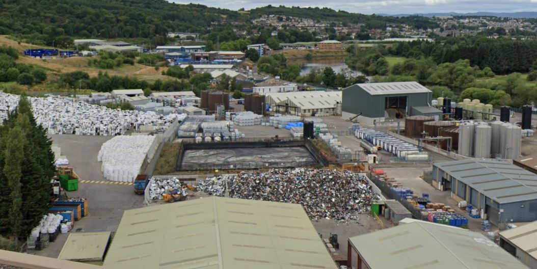 Firefighters tackling blaze at a Perth recycling centre | News - Tay FM