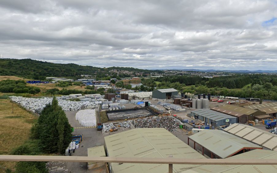 Fire at Perth recycling centre extinguished